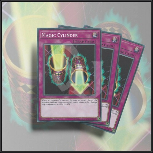 YuGiOh Magic Cylinder x3 | YUGI'S DECK ️ RARE CARD ️ 1ST EDITION 💎 | eBay