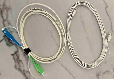 Câble Fibre Optique +RJ45 Freebox Ultra / Delta -Cable fibre optique- D ...