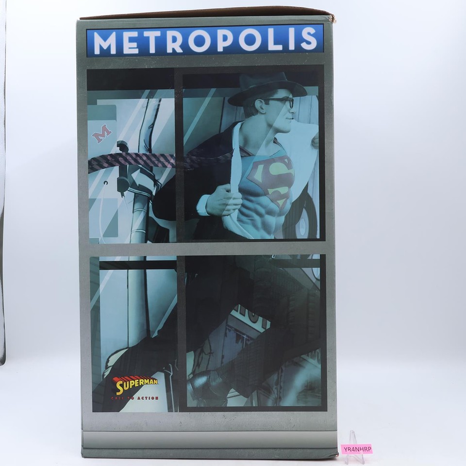 Superman Call to Action Premium Format Statue Sideshow Collectibles ...