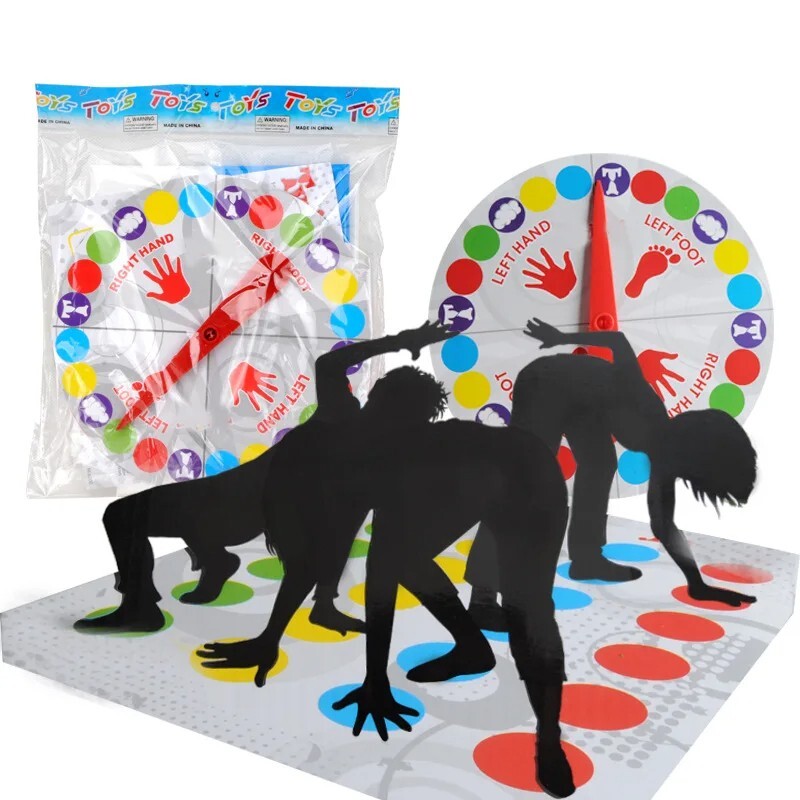 Family party Twister Game Indoor and outdoor toys wiggle the body ...
