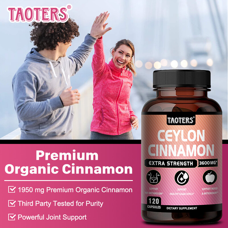 True Organic Ceylon Cinnamon Capsules 3600mg Highest Potency Blood Sugar Support | eBay