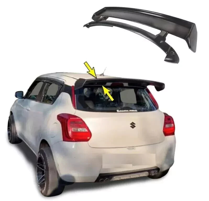 Gen Rear Roof Spoiler Wing Fit For Suzuki Swift Hatchback ZC33S 17-24 ...