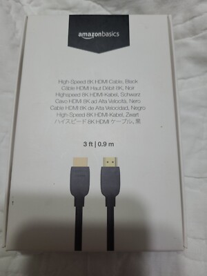 AmazonBasics 3ft High Speed HDMI Cable 841710102123| eBay