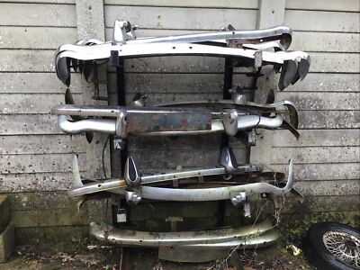 MGB ROADSTER B GT FRONT OR REAR CHROME BUMPERS USED AS REMOVED BUMPER ...