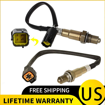 2pcs Up&Down Oxygen Sensor For Hyundai 2003-2006 Tiburon 2005-2009 ...