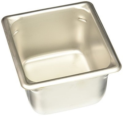 Vollrath 4" Deep Super Pan V Stainless Steel Sixth-Size Steam Table Pan ...
