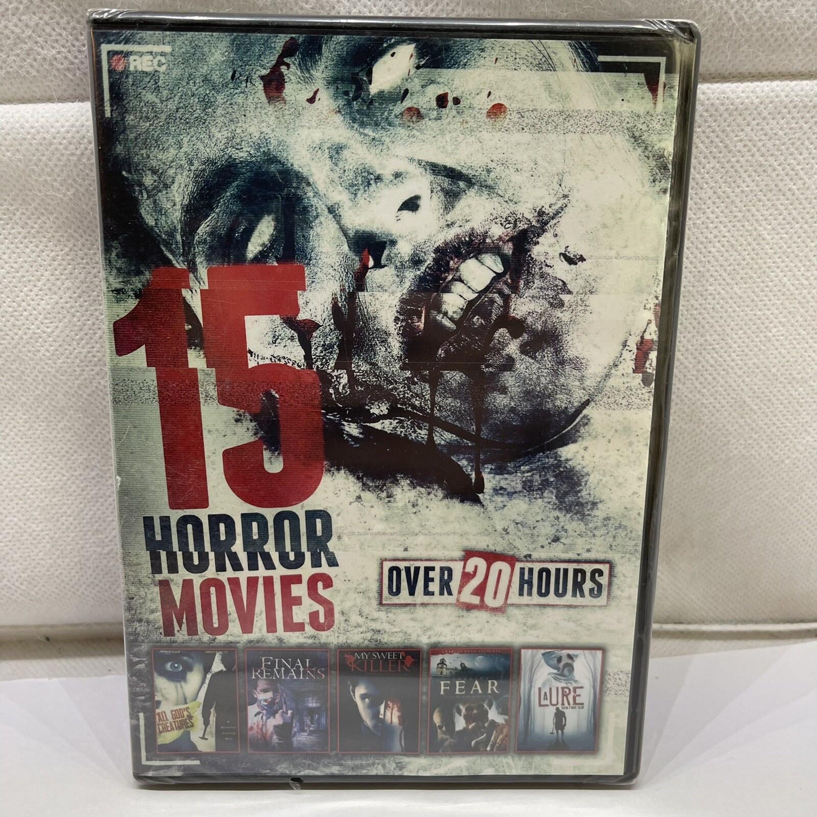 15 Horror Movies Over 20 Hours 3 DVD S First Class Watched Once for ...