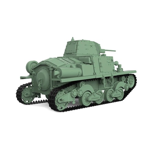 SSMODEL SS72680 1/72 25mm Military Model Kit Italy L6/40 Light Tank | eBay