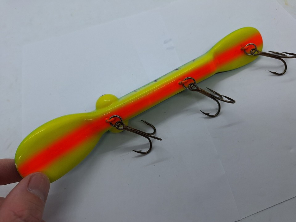 8.5" Legend Lures Musky Legend Jr. Fire Tiger OB Crankbait Trolling ...