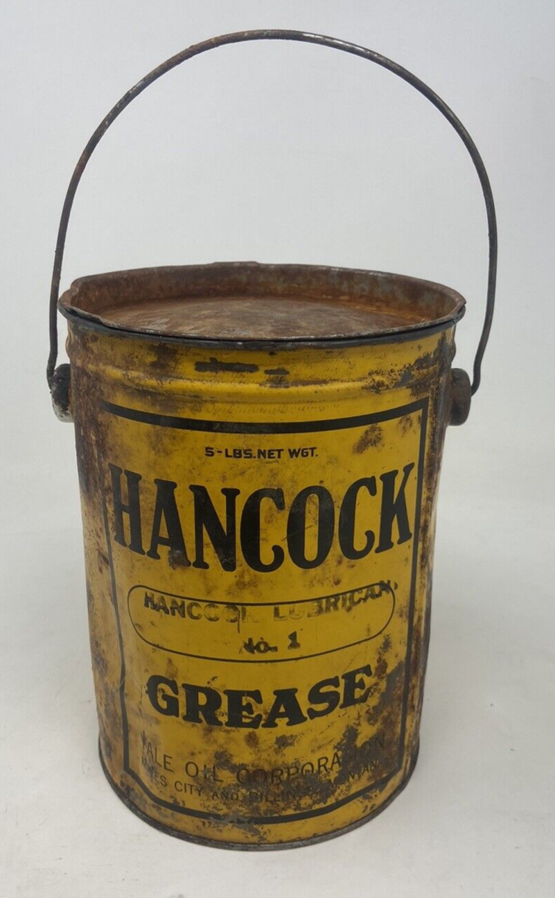 Vintage Yale Oil 5 Lbs Hancock Lubrication No. 1 Miles City & Billings ...