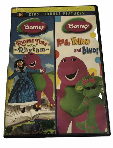 Barney: Rhyme Time Rhythm/Red, Yellow, and Blue (DVD, 2008) 45986313874 ...