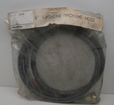 Plumbmaster 6ft Washing Machine Hose - Two Straight Threaded Ends | eBay