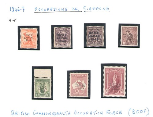 1946-47 BCOF British Commonwealth Occupation Force (JAPAN) AUSTRALIA ...
