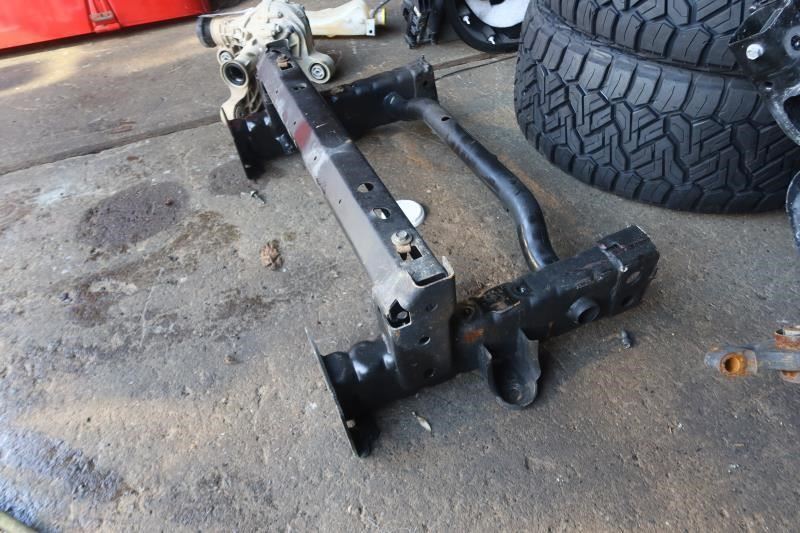2012-2018 Jeep Wrangler JK OEM Front Frame Cut 68264158AB 68050420AD ...