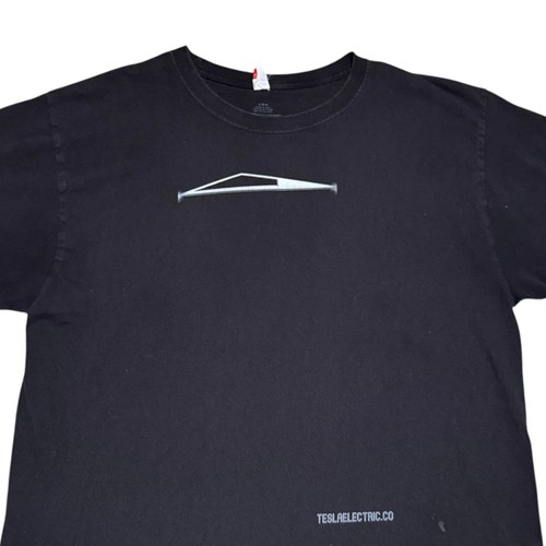 Hanes Tesla Cybertruck Black Promo 100% Cotton Shirt Adult Large | eBay