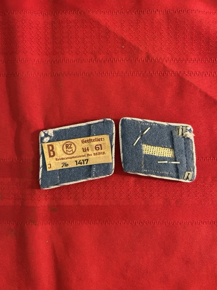 WW2/WWII German SA Collar Tab Set | eBay