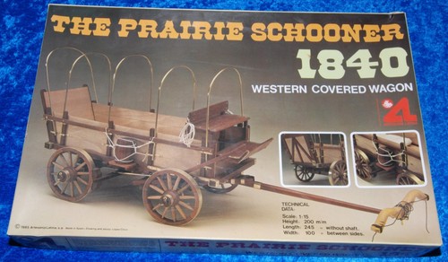 Artesania 1/15 Latina Prairie Schooner 1840 Western Covered Wagon Kit ...