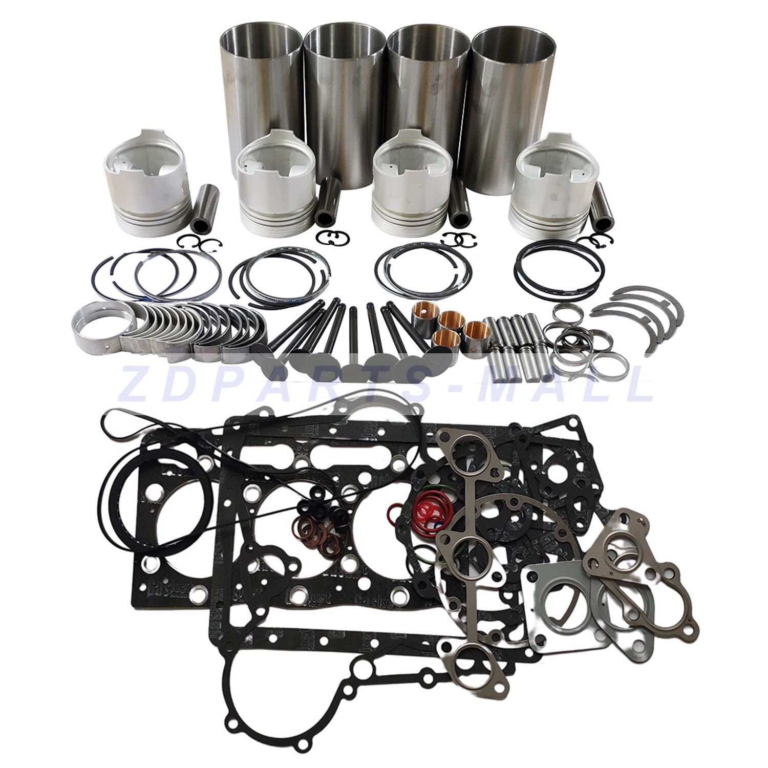 4B4.5C 4BT4.5C QSB4.5 Overhaul Rebuild Kit for Case 590SM Loader ...