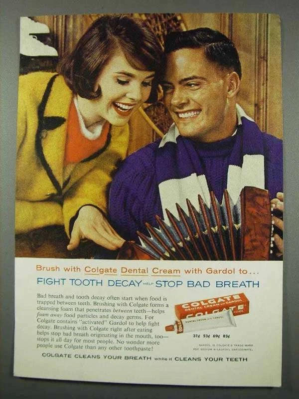 Colgate Advertisement Food In Teeth