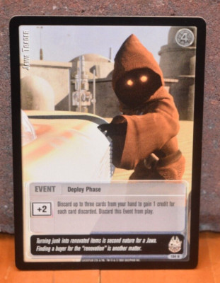 JEDI KNIGHTS STAR WARS TRADING CARD STRATEGY GAME: JAWA TRADER | eBay