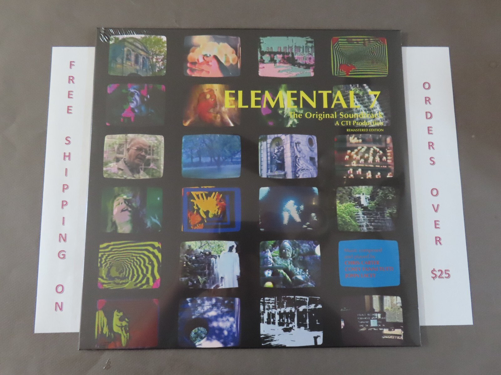 SEALED CTI (MEMBERS OF THROBBING GRISTLE) ELEMENTAL 7 ORIGINAL ...