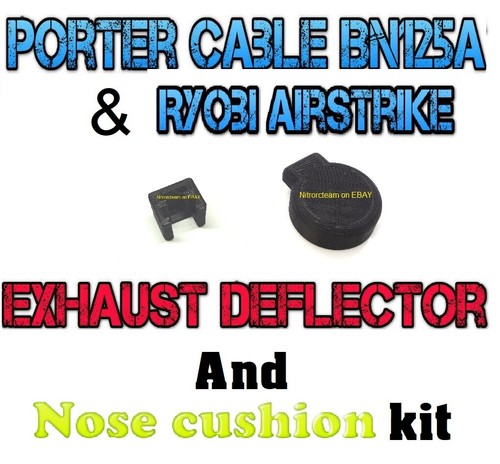 Ryobi airstrike Porter Cable BN125A Brad Nailer Exhaust Deflector ...