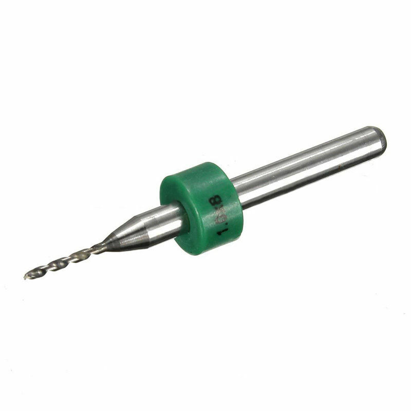 10x 0.1mm-1.4mm Holzbohrer Schaftfräser Fräser Bohrer VHM Drill Bits ...