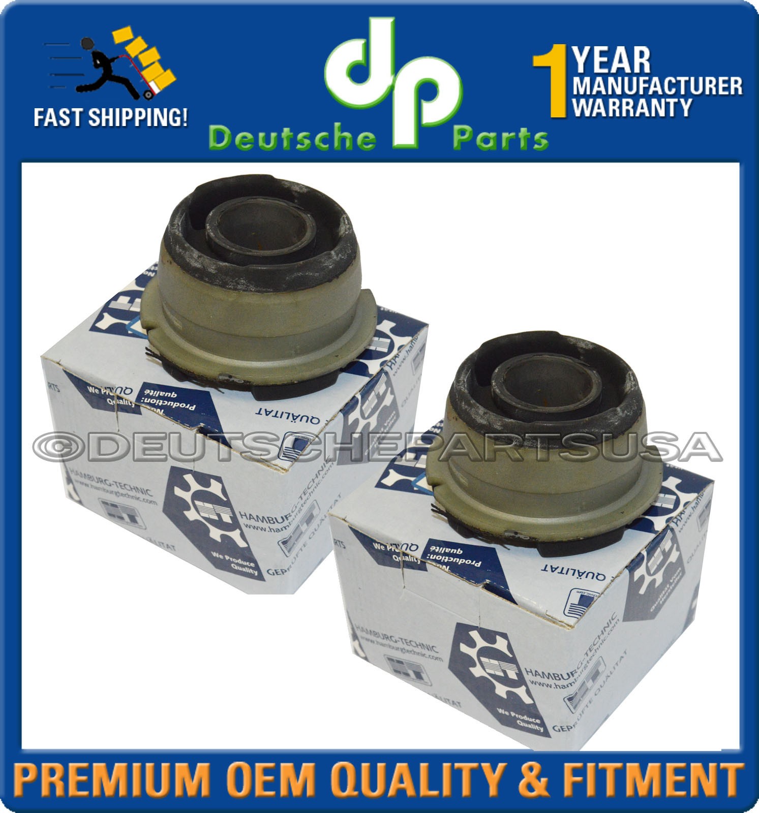 Volvo 850 S60 S80 Rear Left + Right Subframe Bushing 3507923 Set of 2 ...