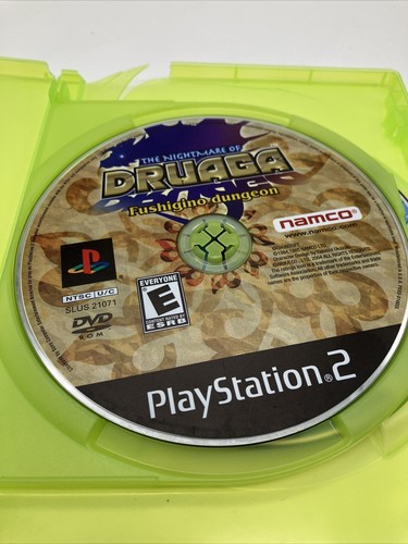 Nightmare of Druaga: Fushigino Dungeon - (Sony Playstation 2 PS2) *Disc ...