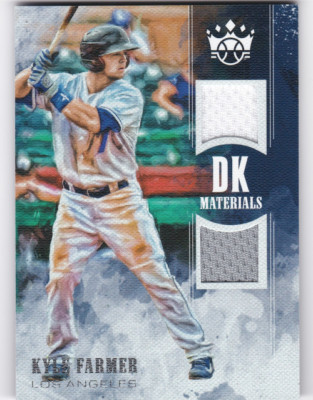 2018 Diamond Kings DK Materials #20 Kyle Farmer - NM | eBay