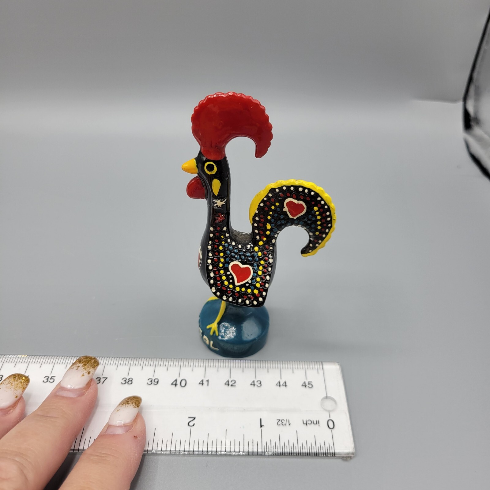 Vintage Traditional Portuguese Good Luck Rooster Of Barcelos, Portugal ...