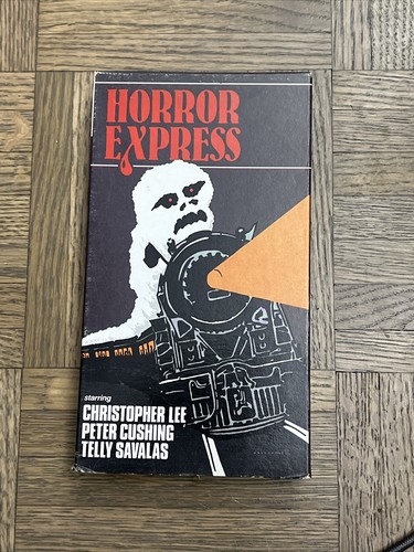 Horror Express VHS 1985 Interglobal Video Christopher Lee Peter Cushing ...