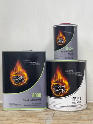 WA8624/8624/u8624 Gm / Chevrolet Frost White Basecoat with Gal Clear ...