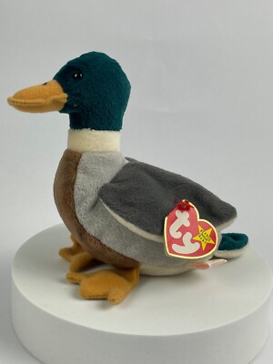 TY Jake the Mallard/Duck Beanie Baby 1997 with Errors ***VERY RARE ...