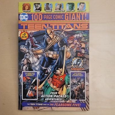 DC 100 Page TEEN TITANS #3 GIANT - MIKE MCKONE COVER | eBay