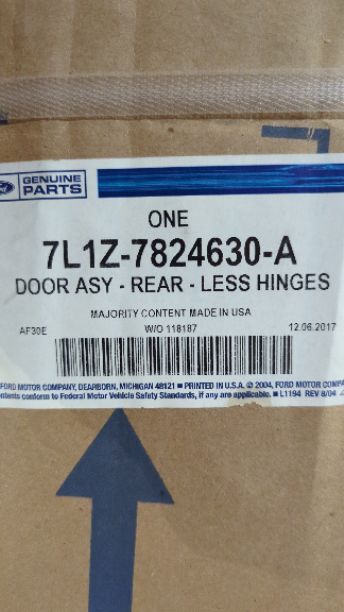 New OEM Ford Rear Door Shell 2007-2017 Expedition Navigator dent 7L1Z ...