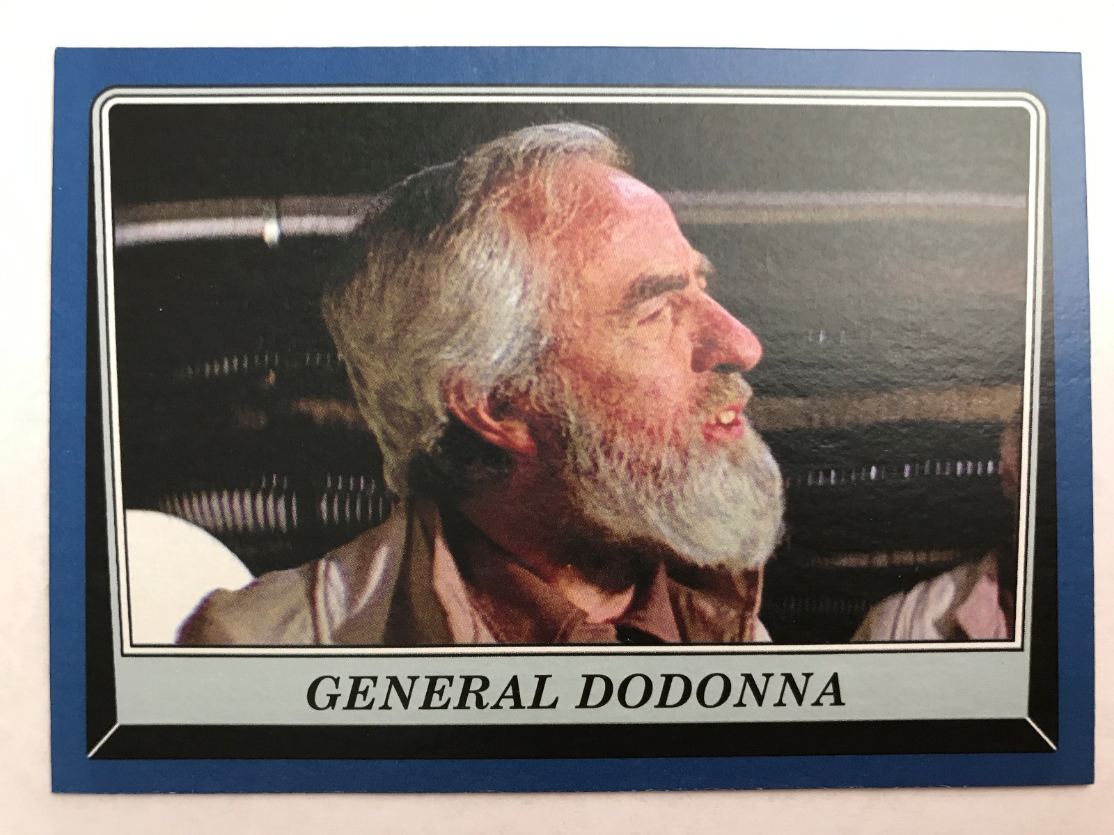 Star Wars Rogue One Mission Briefing #100 General Dodonna BLUE NrMint ...