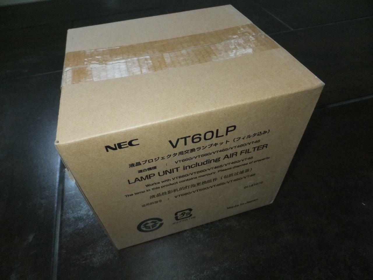 NEC VT60LP Lamp Bulb LCD Projector Replacement Original Genuine VT460 ...