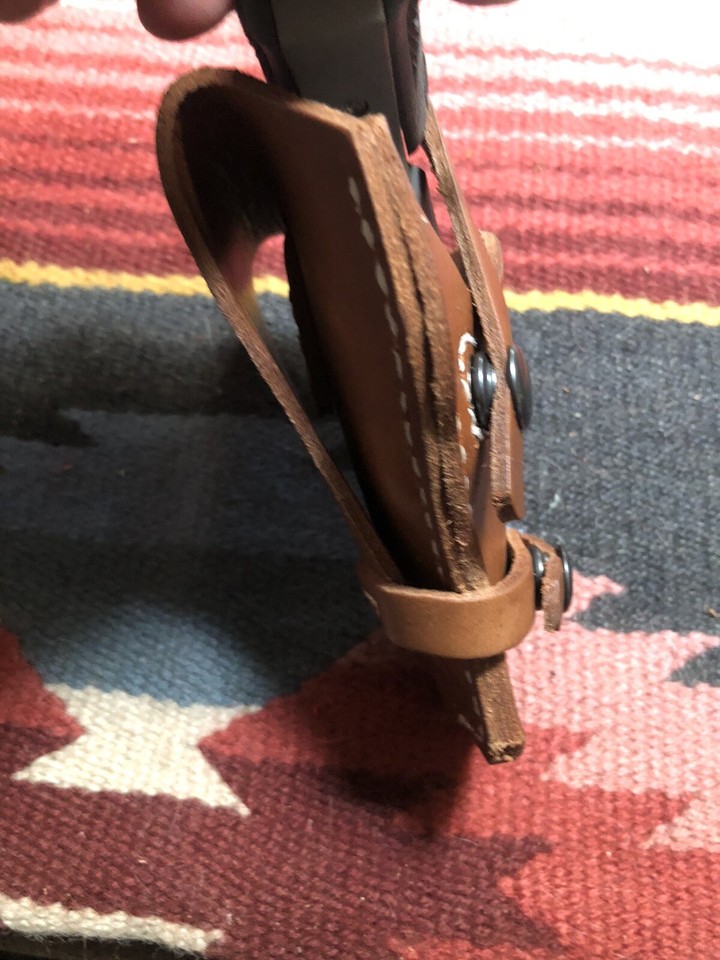 Tanned Leather Western Field Holster Fits Bond Arms Derringer 3" USA ...