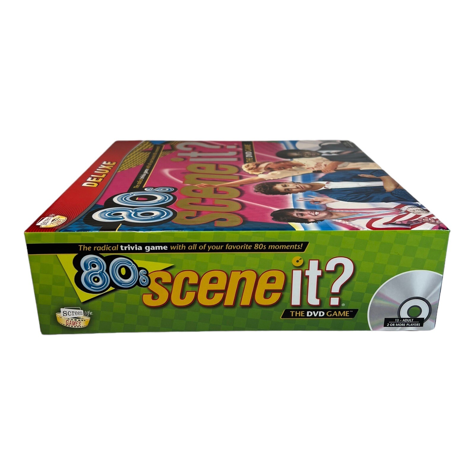 Retro 80s Scene It? The DVD Trivia Board Game Screenlife Complete In ...