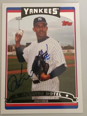 Octavio Dotel Signed 2006 Topps - #430 | eBay