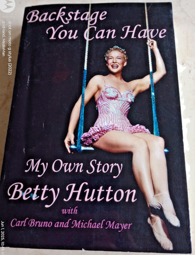 BACKSTAGE YOU CAN HAVE BETTY HUTTON CARL BRUNO MICHAEL MAYER SIGNED 3X ...