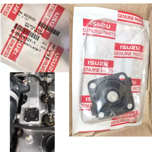 #8982261011 Isuzu DIAPHRAGM VENTILATOR Genuine D-Max / MU-7 4JK1,4JJ1 ...