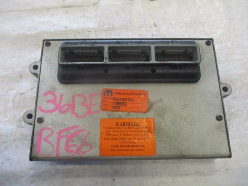 Engine ECM Control Module 4.0L Fits 00 GRAND CHEROKEE R6041637AG ...