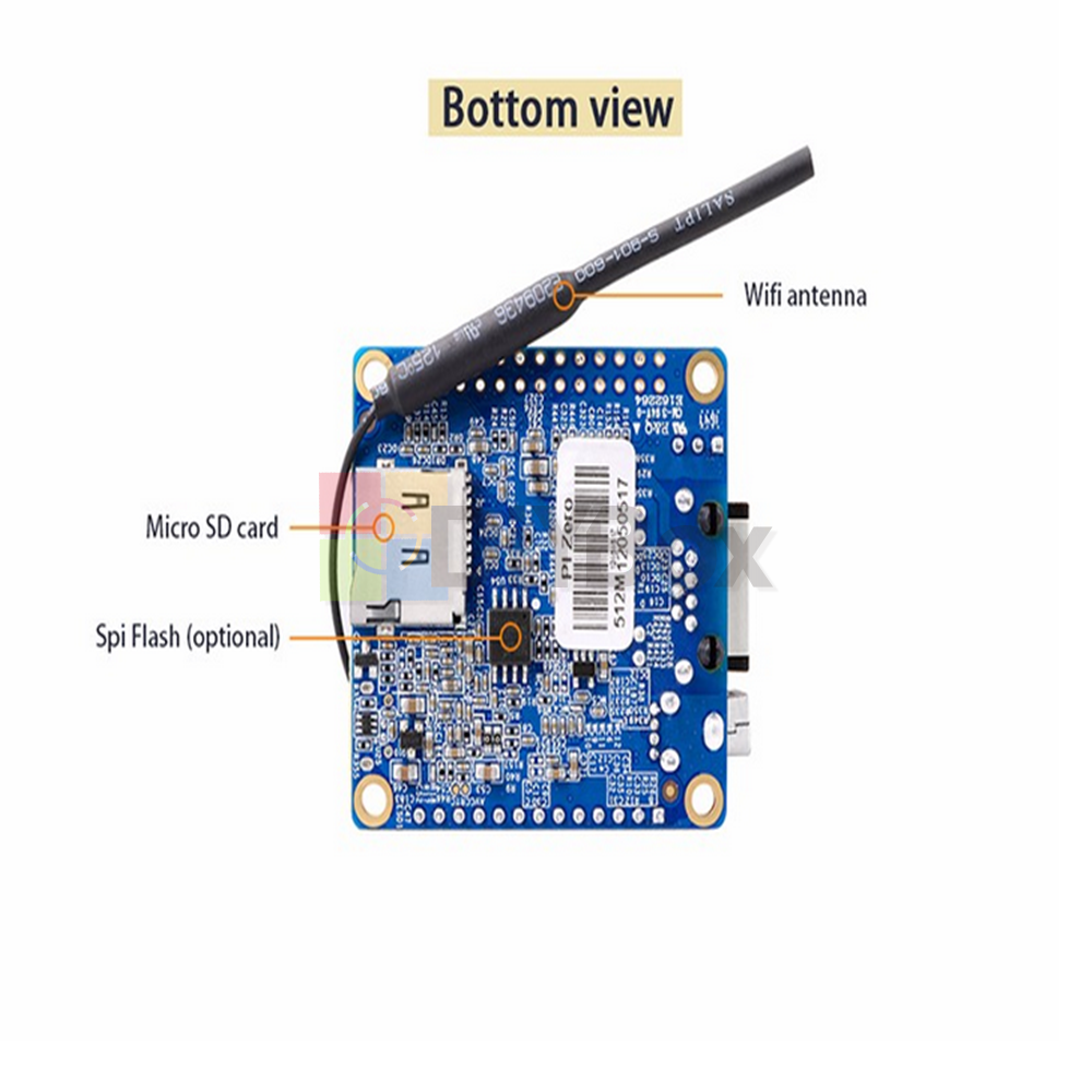 10/20/40PCS Orange Pi Zero LTS H2+ Quad Core Open-source 512MB ...