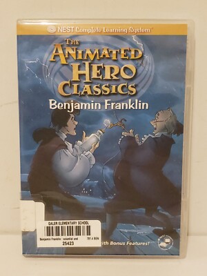 Benjamin Franklin The Animated Hero Classics DVD Nest Complete Learning ...
