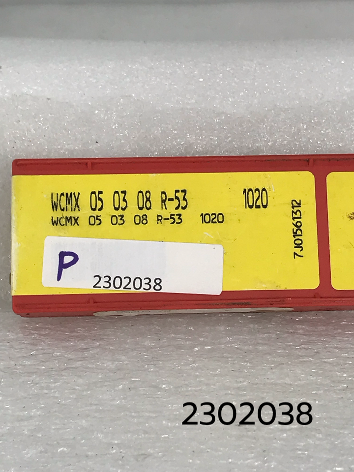 WCMX 05 03 08 R-53 1020 New Partial Pack of 6 Sandvik Tungsten Carbide ...