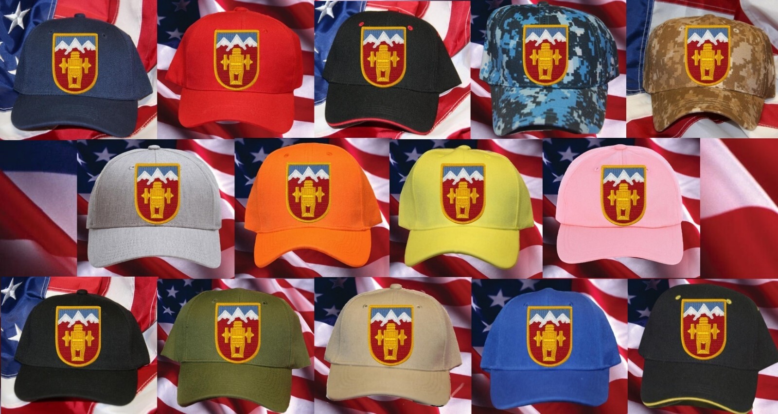 169TH FIELD ARTILLERY BRIGADE HAT PATCH CAP US ARMY OF ONE VETERAN WOW ...