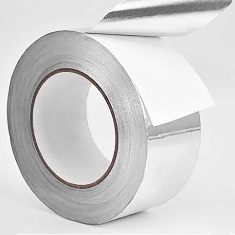 HobbyUnlimited Aluminum Foil Tape 2in x 55 Yards HVAC Furnace Heating ...