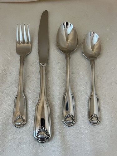 Oneida Classic Shell Cube Flatware Mixed Lot - 4 Pieces | eBay